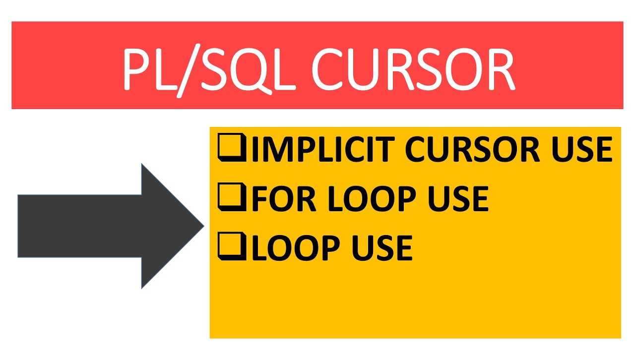 PL/SQL - Implicit Cursor Use with Select Statement in Oracle Database