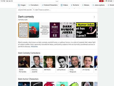 The Actual Definition Of Dark Humor