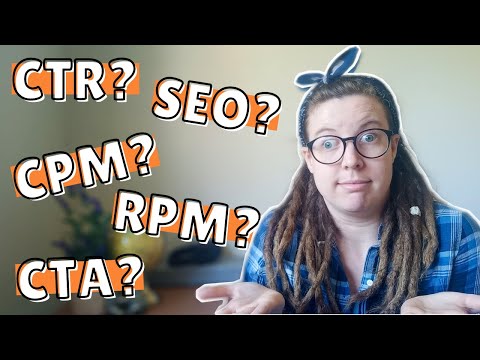 What Does RPM mean on YouTube? YouTube Acronyms CTR SEO CPM RPM CTA EXPLAINED!