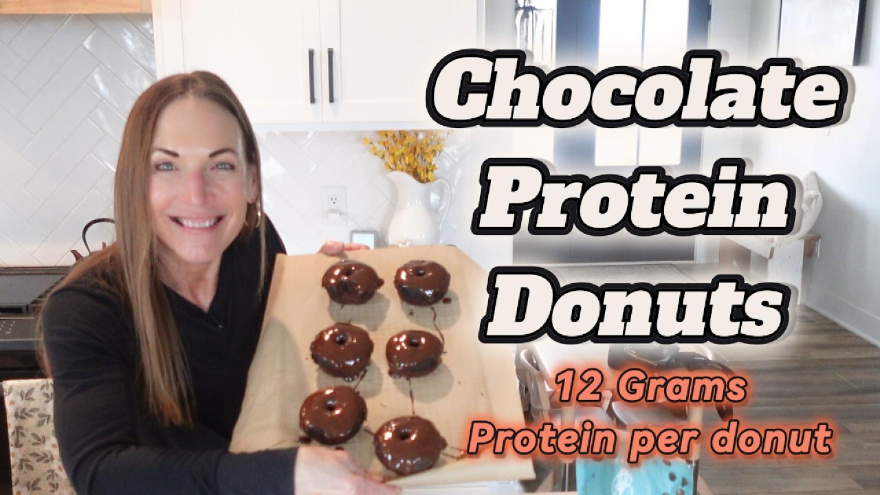 Chocolate Protein Donuts | 12 Grams protein per donut