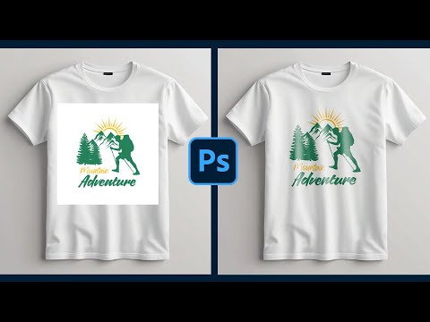Place Logo on T-shirt - Photoshop Tutorial