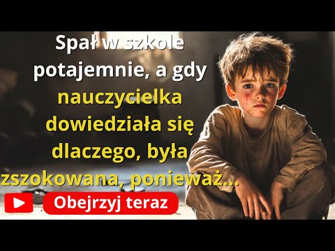 Chłopiec zawsze opuszczał szkołę jako ostatni, aż pewnego dnia jego nauczyciel odkrył powód