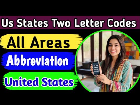 list of U S states along with standard two letter abbreviations