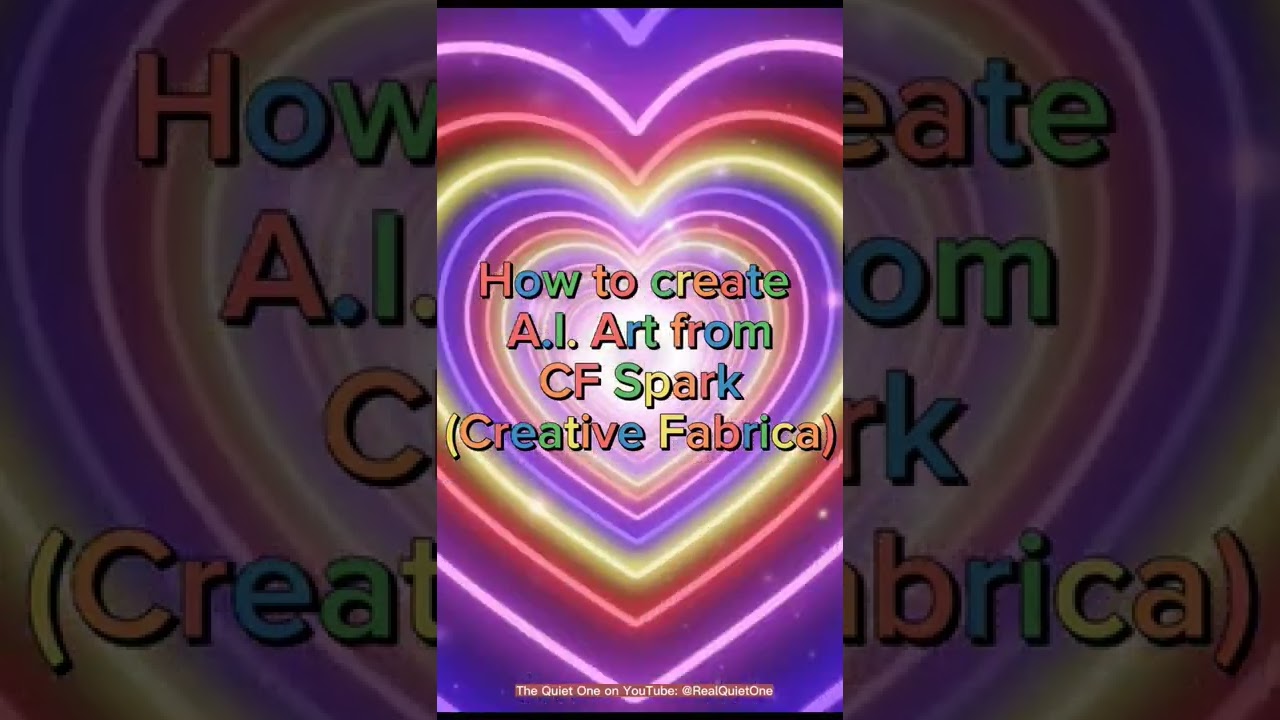 🎨 How to Create AI Art From CF Spark (Creative Fabrica) #aiart