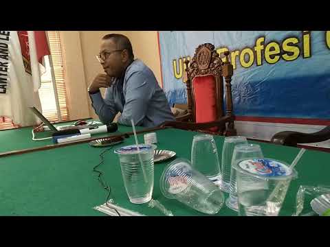 Materi Hukum Di pendidikan Advokat persatuan Lawyer and legal Indonesia