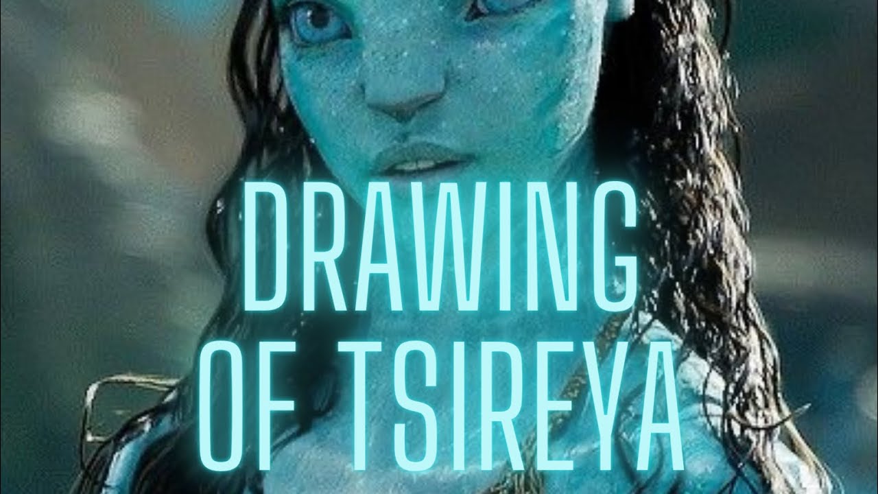 Tsireya from avatar art on procreate!!!💎