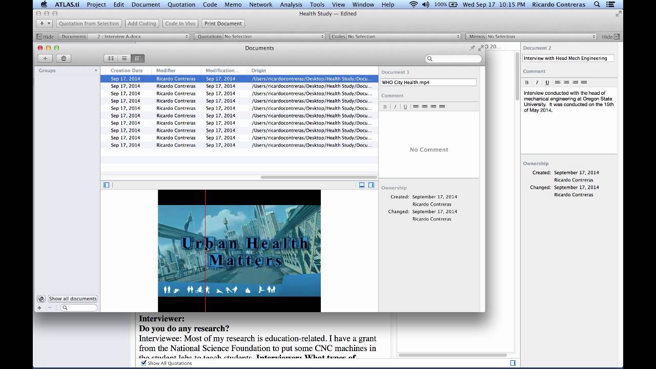 Tutorial 4-The Document Manager