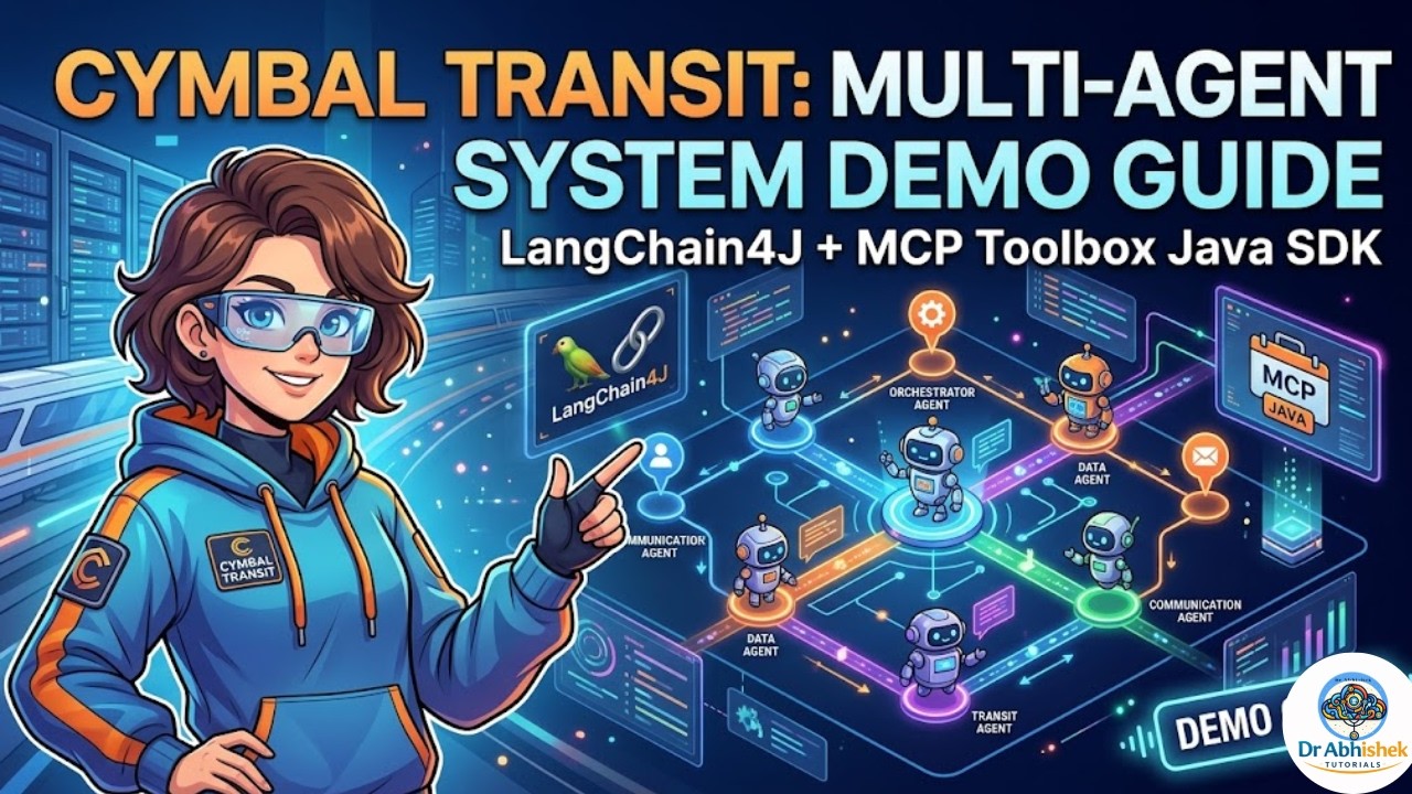 Cymbal Transit: A multi agent system using LangChain4J and MCP Toolbox Java SDK | DEMO Code Vip s 14