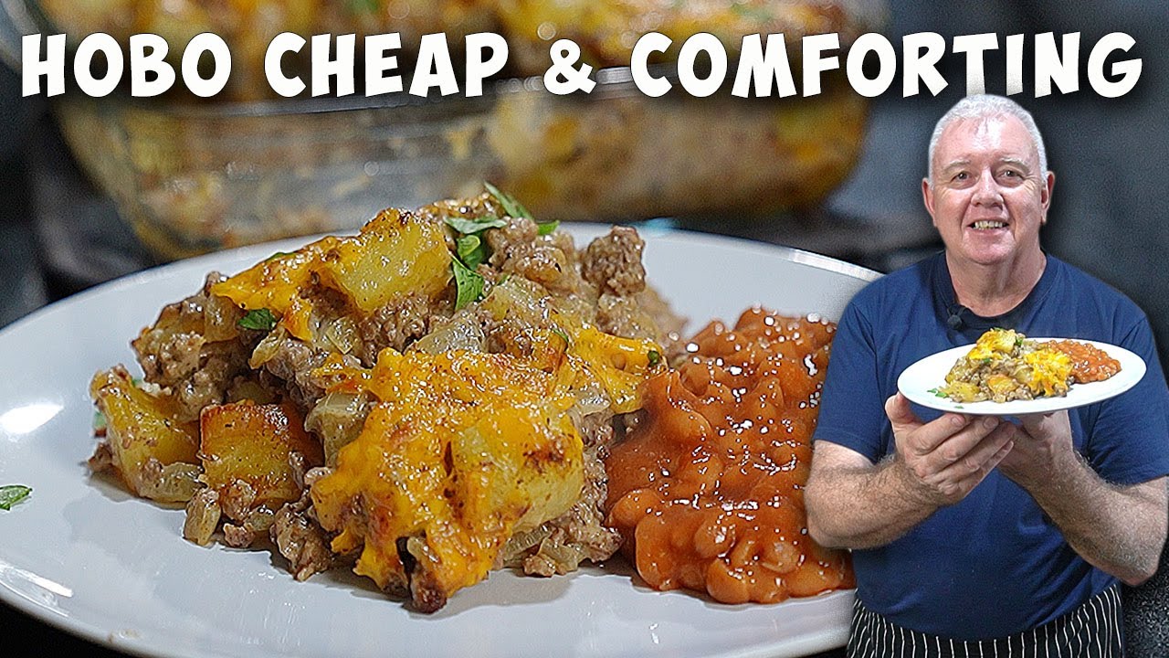Easy Hobo Casserole -  Cheap, Filling & Comfort Food Classic!