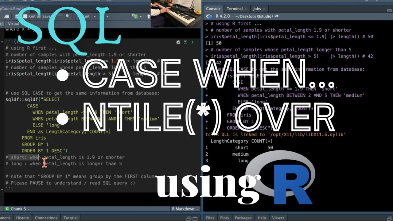 #SQL | CASE WHEN & NTILE() Function | #SQLbasics #SQLpractice