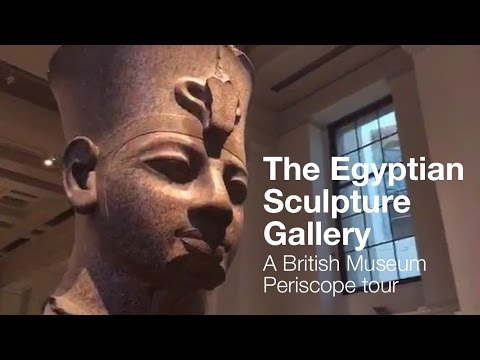 Curator’s tour of the Egyptian Sculpture Gallery (Periscope comments removed)