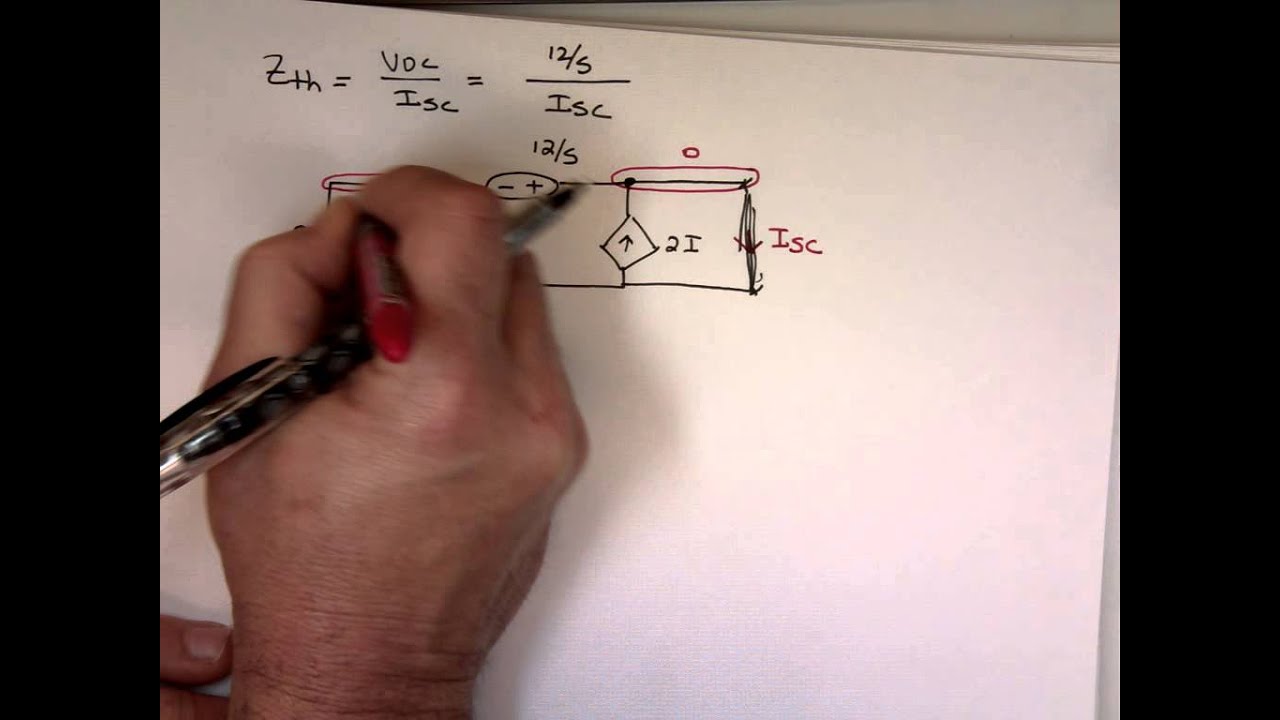 Solving Circuit Problem using Laplace - Example  2