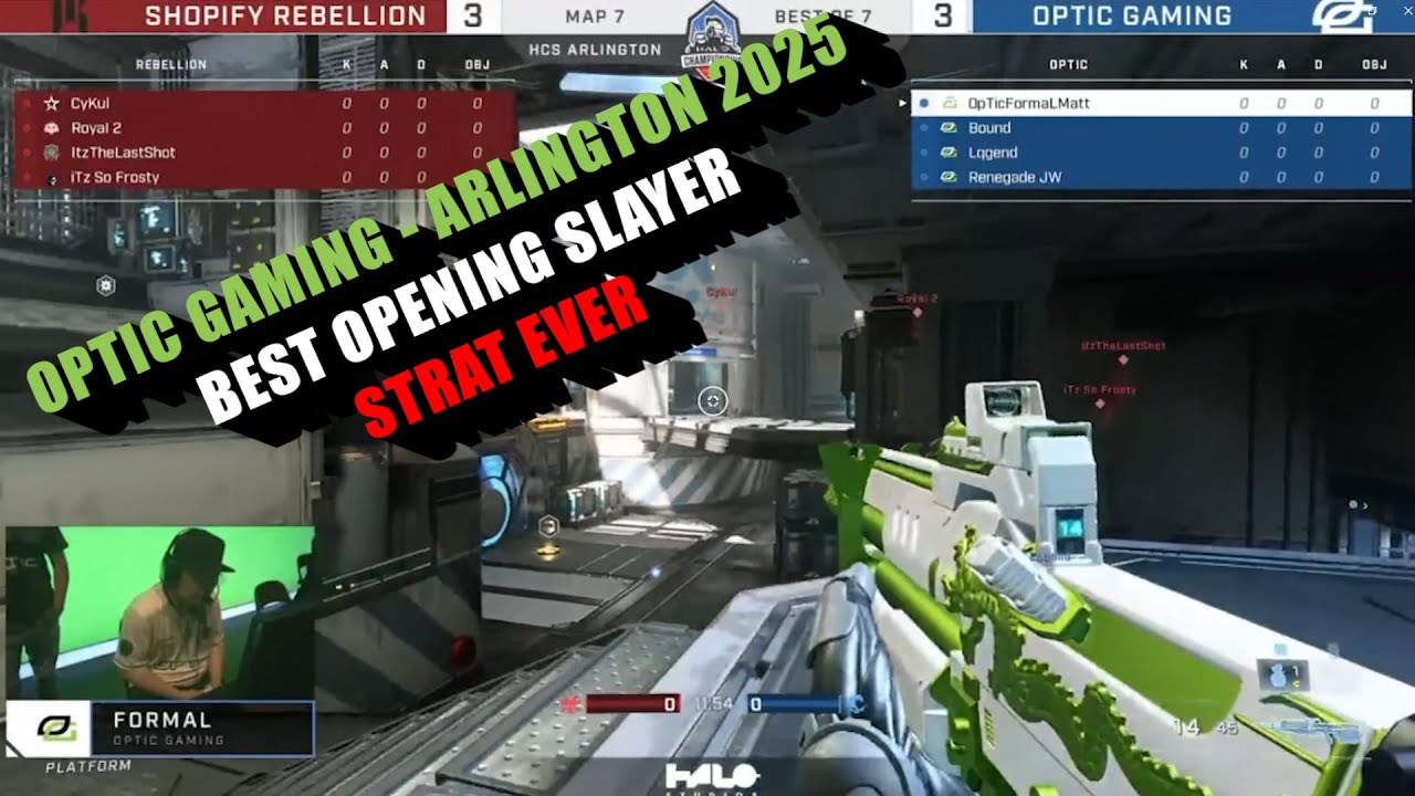 Halo Infinite Perfect Opening Strat - Optic Gaming  | HCS Arlington Major 2025