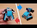 Mini LEGO brick security robo transformer robot Guardian Unit! / Brick ...