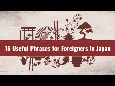 Learn Japanese: 15 useful phrases for foreigners in Japan