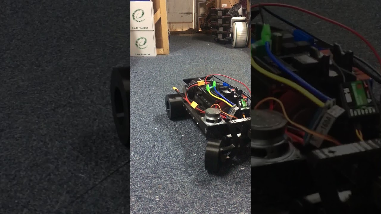 3D Printed Mouse Droid base test