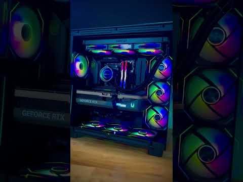 NZXT H9 Flow 10 Fan PC Build! 9800x3d + RTX 5080 ๐ฅ