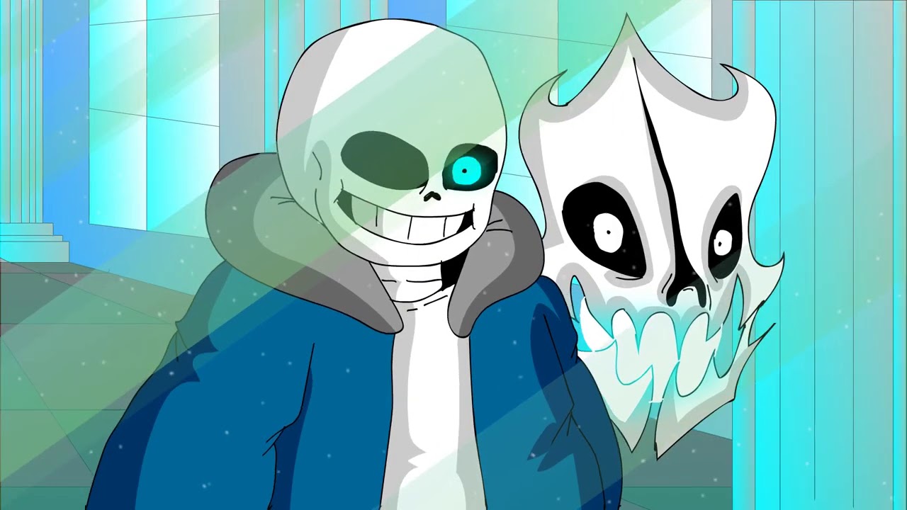 UnderTale Animation Sans test (Gaster Blaster Test)