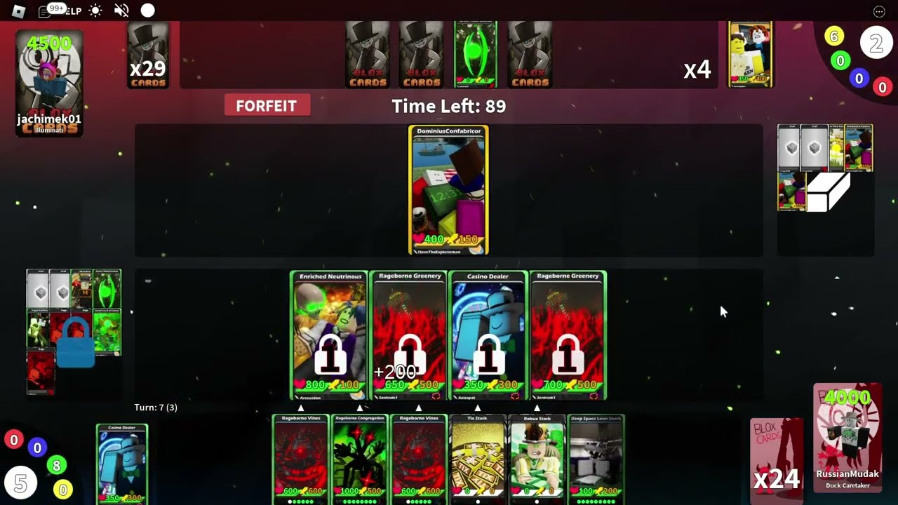 Blox cards! - Green Rageborne