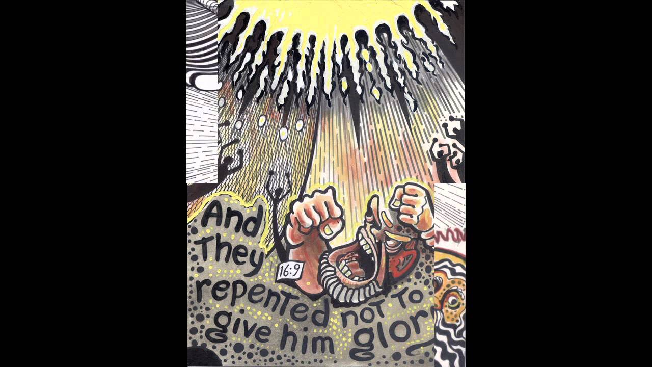 BOOK OF REVELATION CHAPTER 16 ILLUSTRATIONS BY ARTIST PETER OLSEN