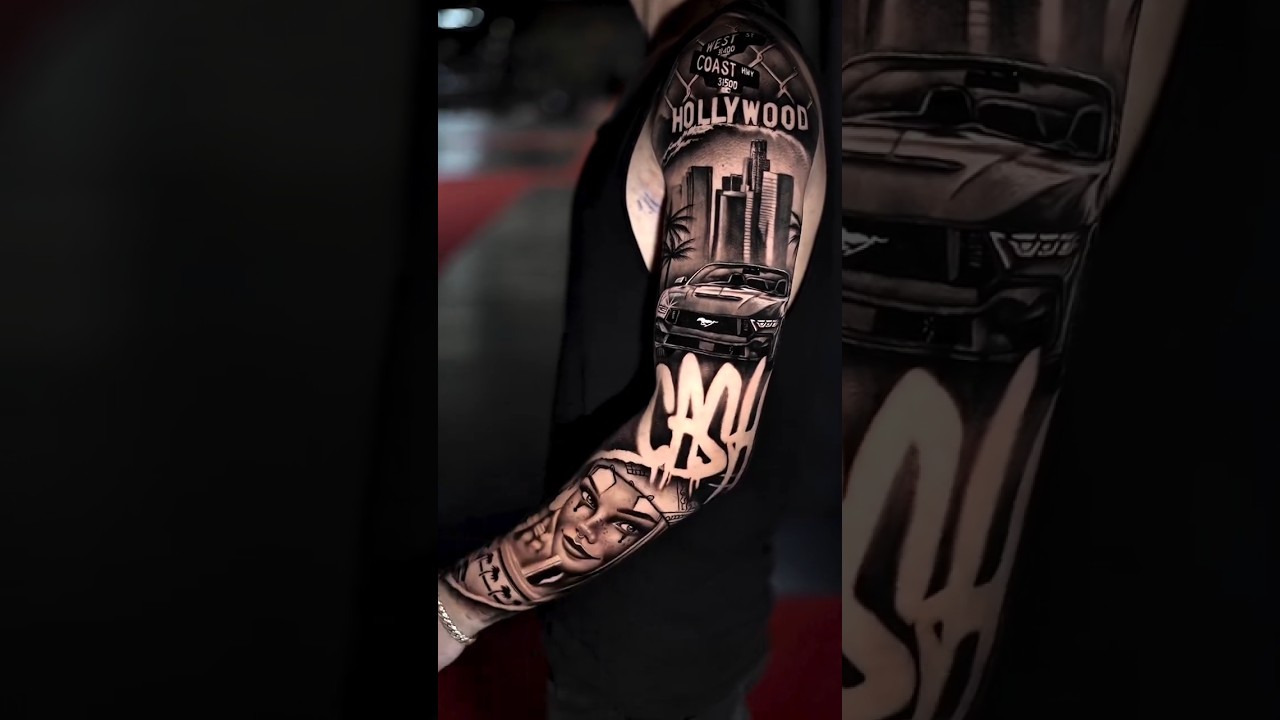 Chicano Style Full Sleeve Tattoo ⚜️ #drawing_complex#tattoo#tattoodesigns#tattooideas#tattooartist