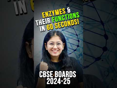 Enzymes and Their Functions Explained in 60 seconds😱📚⏰🔥#class10 #class10biology #enzymes