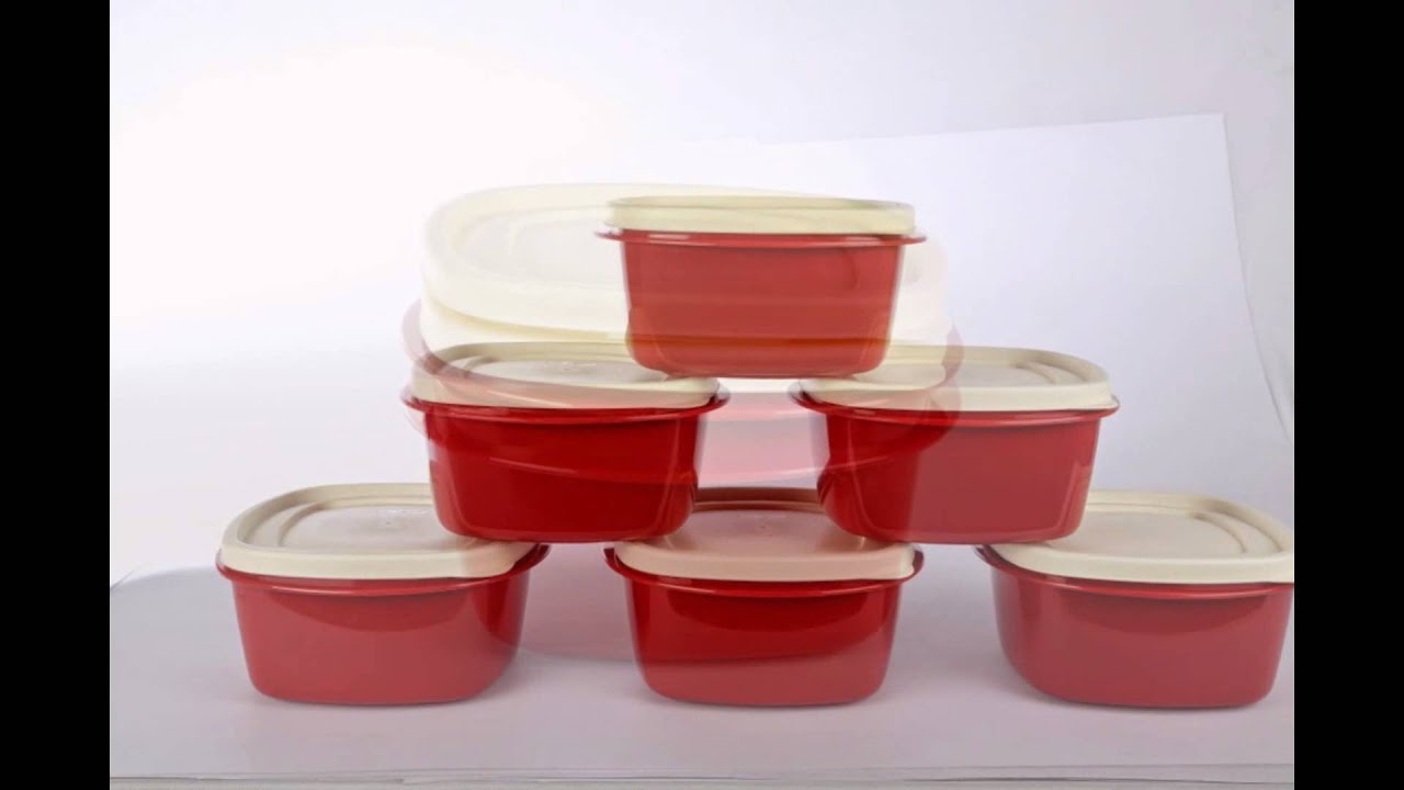 Cutting EDGE Snap Tight Storage Air Tight Containers - RED