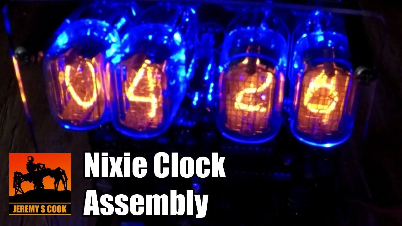 Nixie Clock Kit Assembly [MSP430]
