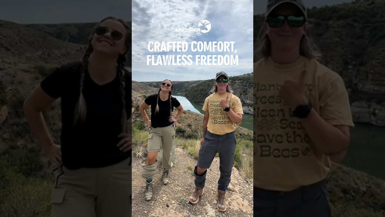 Bringing zip-off hiking pants makes the trip so much easier! #moosehill #hiking #outdoorpants