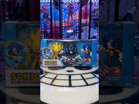 Jakks Pacific Sonic Forms 3 Pack #unboxing #sonicthehedgehog #sonic #review #actionfigures #tutorial