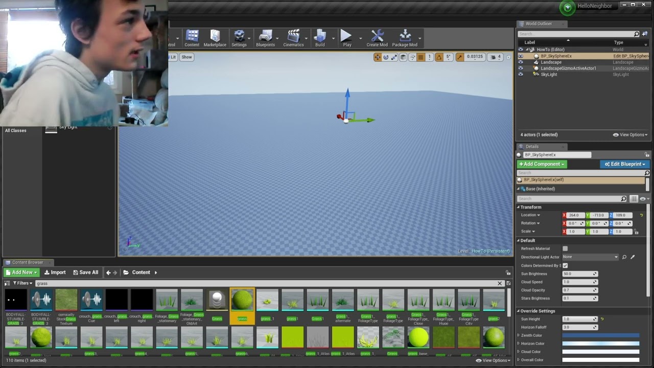 HELLO NEIGHBOR MOD KIT TUTORIAL (PART 1 LANDSCAPE)