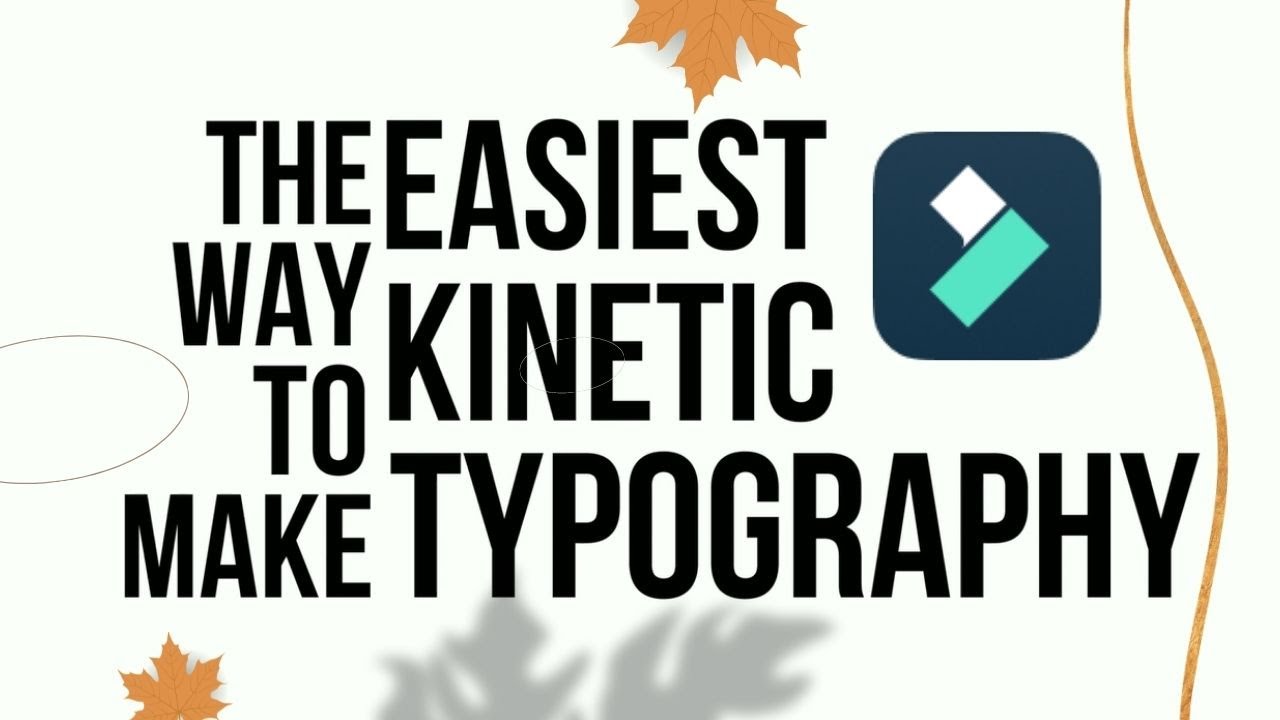 Kinetic Typography Text Effect 【EASY&FAST】