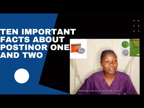 TEN FACTS ABOUT POSTINOR ONE AND TWO | EMERGENCY CONTRACEPTIVE #nursing #healtheducation