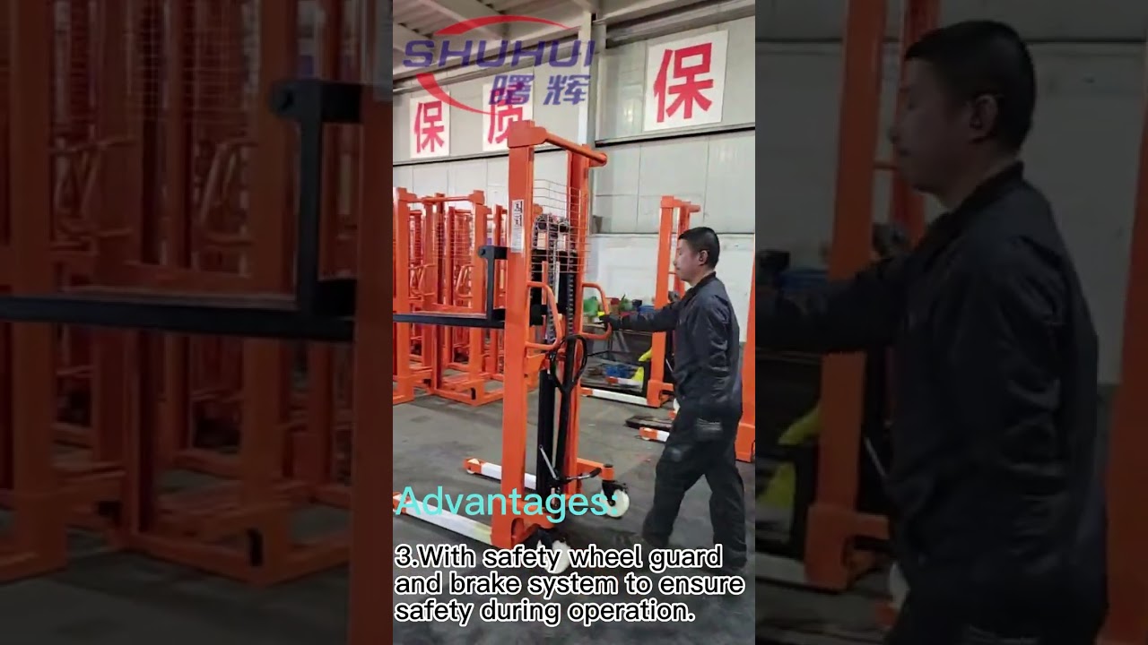 MANUAL PALLET STACKER