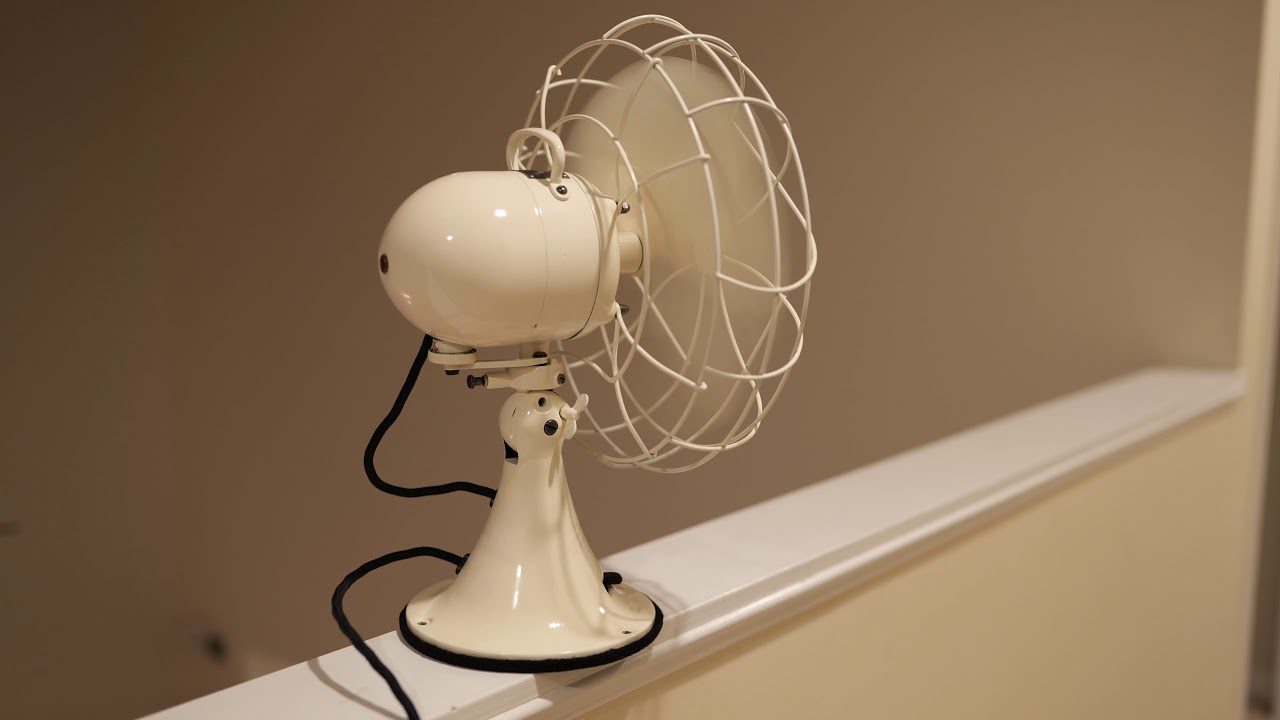 Restored Emerson 77646-AL Antique Desk Fan