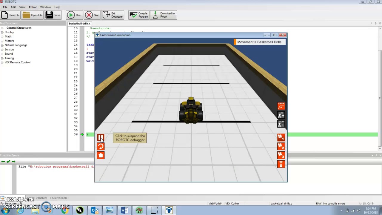 ROBOTC Coding Basics-Video 2