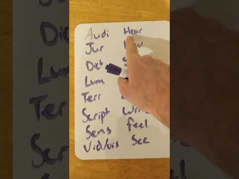 Latin root words