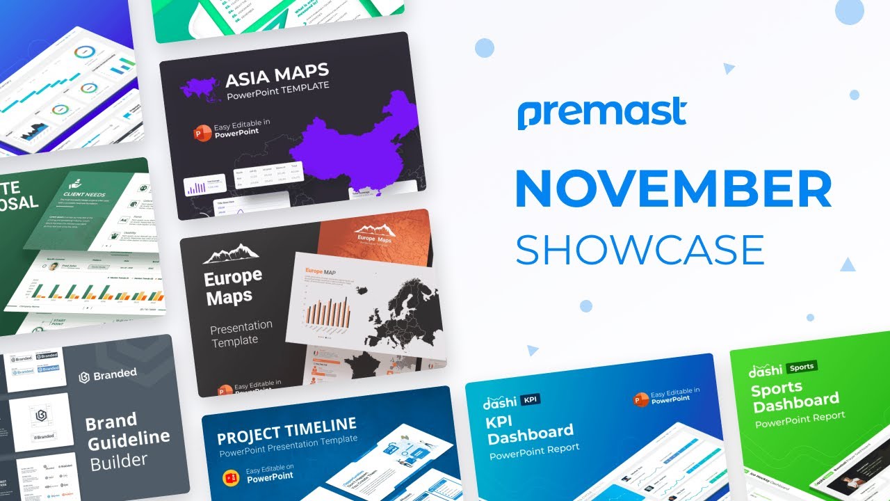 November Showcase: Recently Added, Top Downloaded& More!