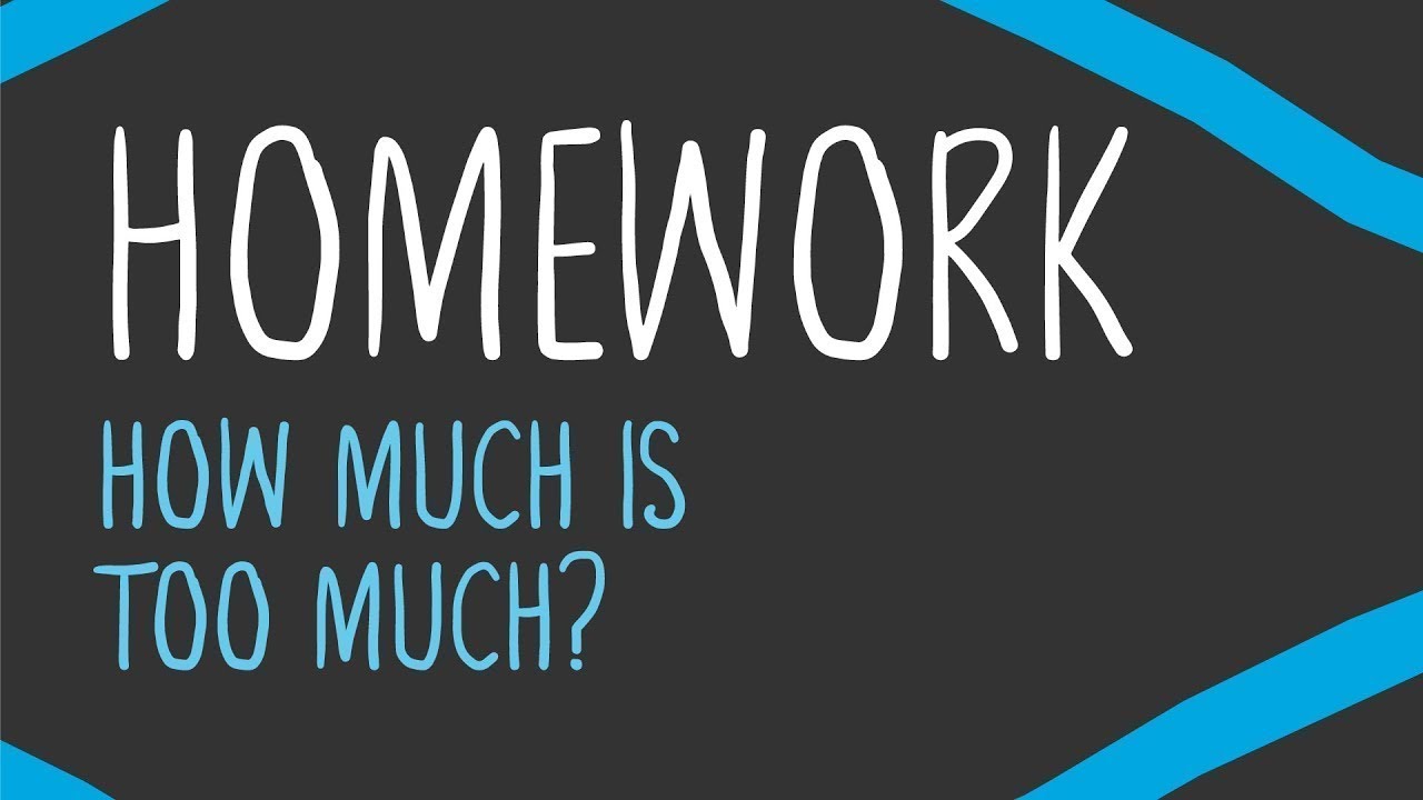 Homework: How Much Is Too Much? | Edutopia