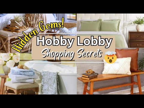 Hidden Gems at Hobby Lobby! Overlooked Decor You NEED to See | Shopping Secrets | Shop with Me