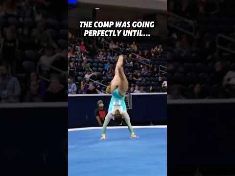 Well THAT Didn’t Go As Planned😳 #gymnastics #bars #fail