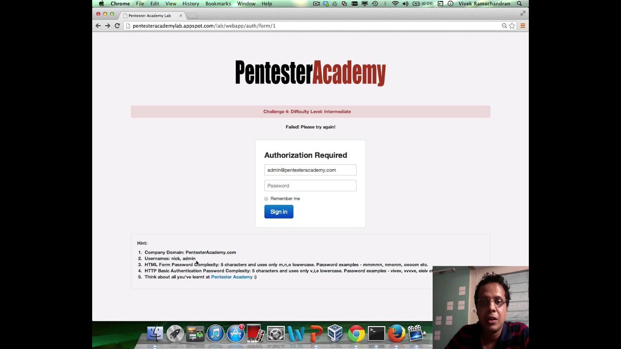 005 Basic Auth Form Bruteforcing