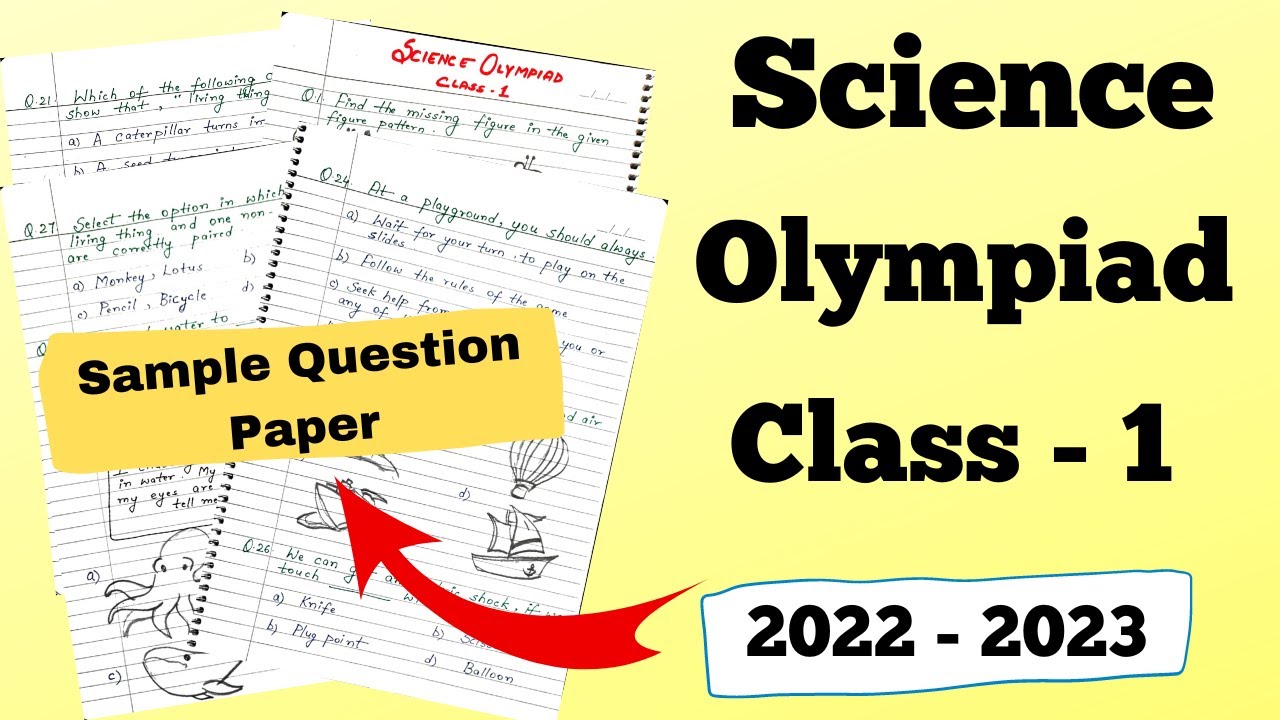 Science Olympiad Questions for Class 1| NSO for Class 1| Olympiad Exam for Class 1| NSO Sample Paper