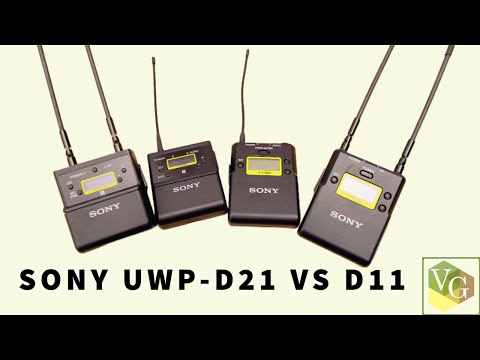 Sony UWP-D11 vs UWP-D21 vs DJI Mic