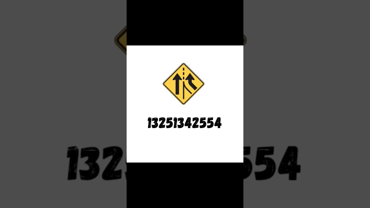 Road signs #bloxburg #roblox #decals #robloxbloxburg