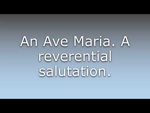 What does Ave mean?
