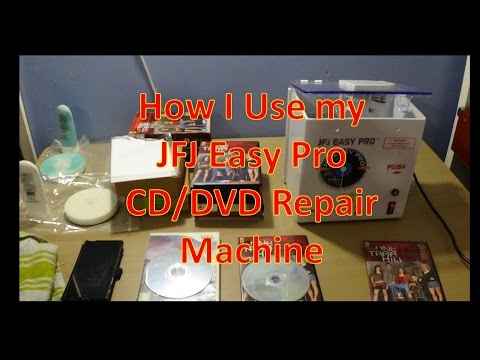 Using my JFJ Easy Pro CD Cleaner & FBA Update