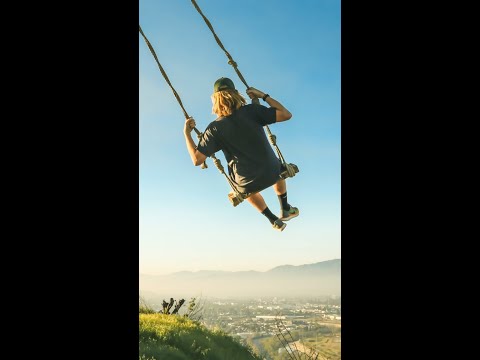 Woman Riding Swing Stock Video - Best Royalty Free Stock Footage - Best Marketing Content Source