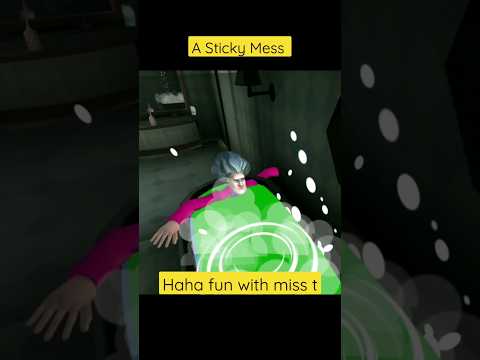 Scary Teacher 3D A Sticky Mess #astickymess #scaryteacherlove #missT #gullibulli