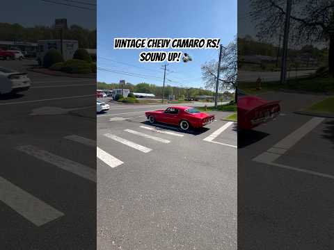 Vintage Chevy Camaro RS! #chevy #camaro #chevycamaro #musclecar #chevrolet #cars #car #shorts #drive